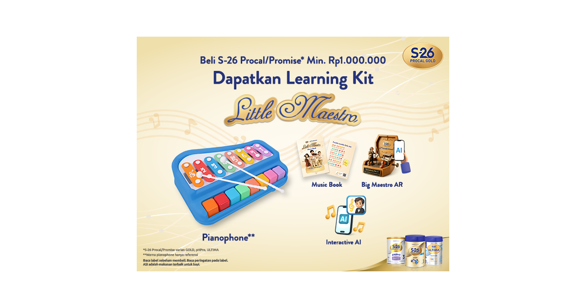 Dukung Eksplorasi Hebat si Kecil melalui musik dengan Little Maestro ...