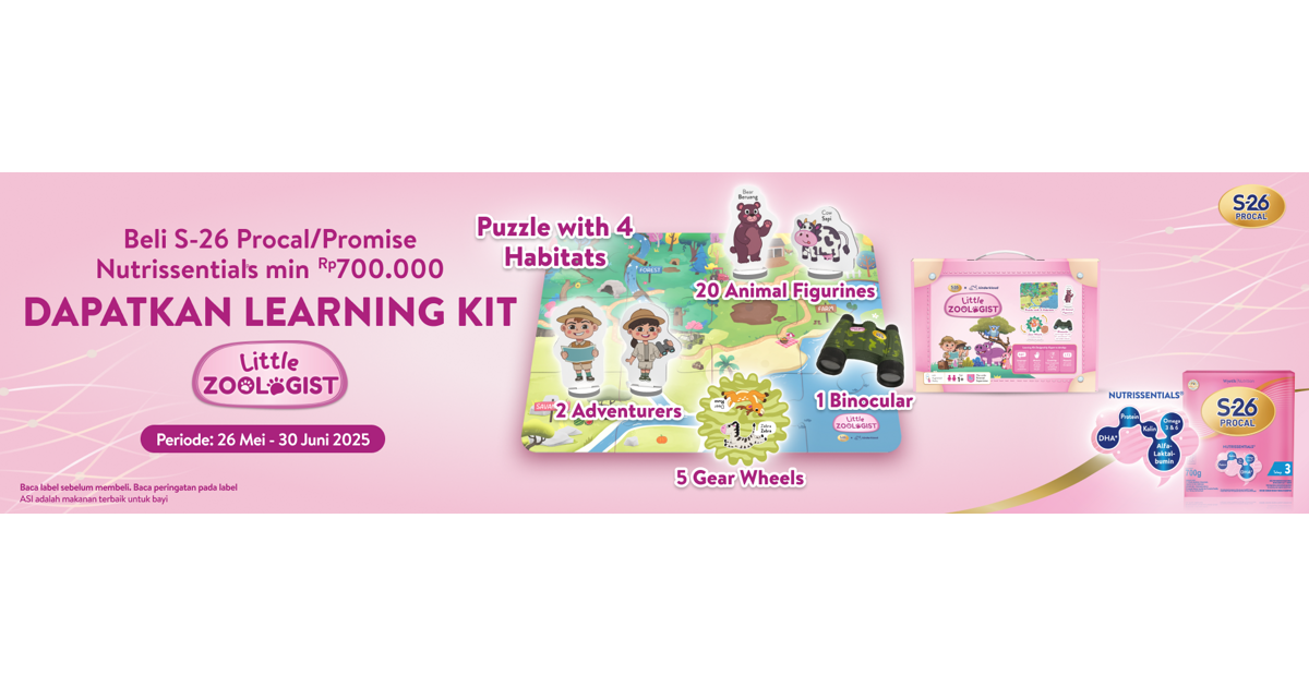 Dukung Belajar Hebat si Kecil dengan Little Zoologist Learning Kit ...